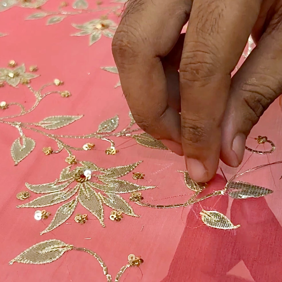 Gota Patti Embroidery: The Royal Craft Revived by Umaid Couture – UMAID ...